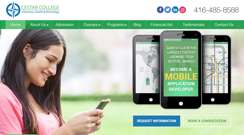 Cestar College | TechWyse Internet Marketing