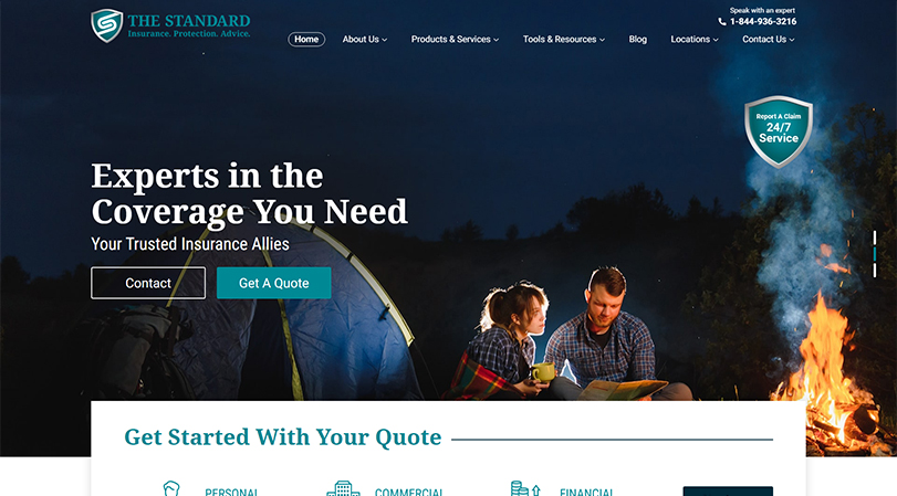 The Standard Insurance | TechWyse Internet Marketing