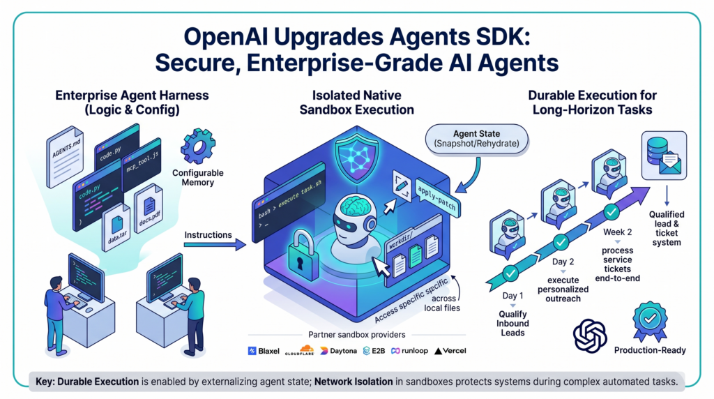 OpenAI Agents SDK Gets Sandbox Execution for Enterprises