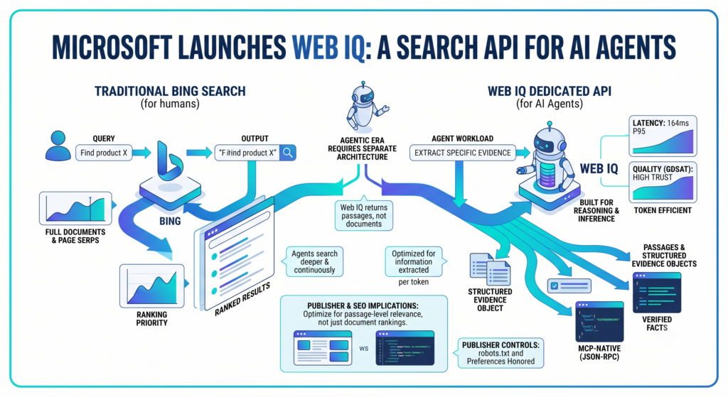 Microsoft Web IQ: Bing-Powered Grounding API for AI Agents